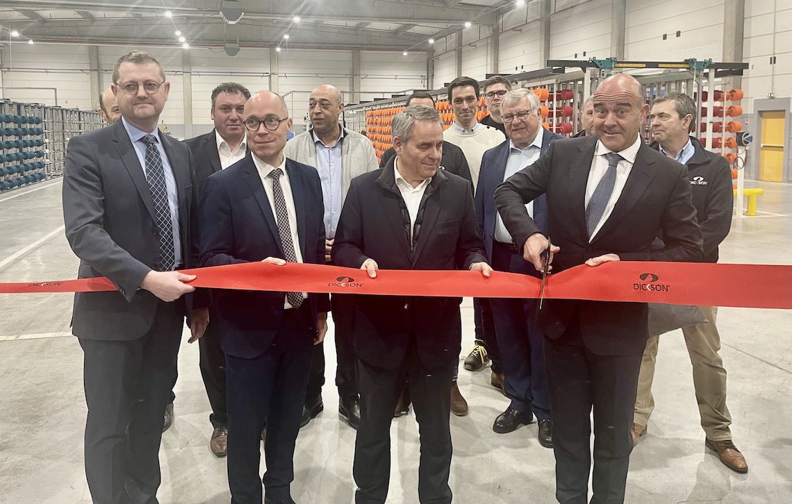 Dickson-Constant inaugure ses activités sur son nouveau site de Hordain dans le Nord - Verre ...
