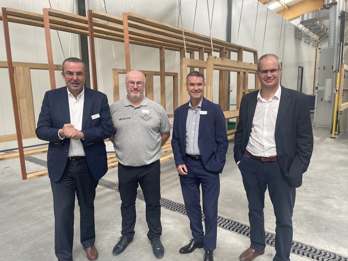 La Menuiserie Meslin inaugure sa nouvelle unité de laquage - Verre ...